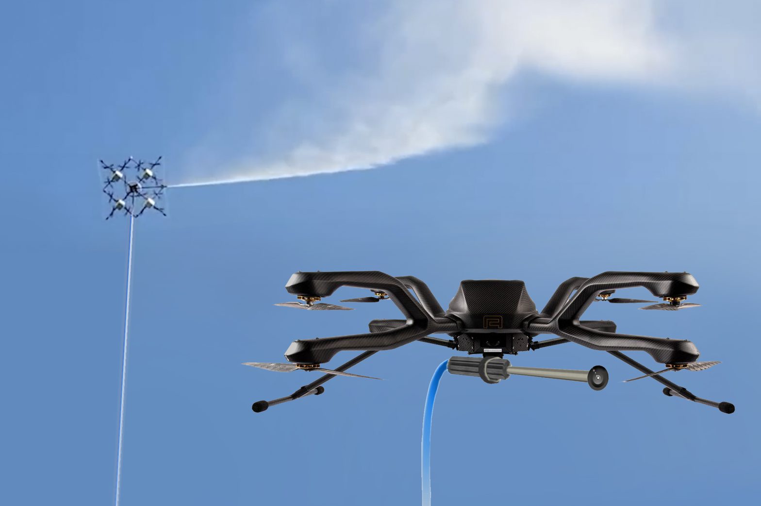 Hogedruk Drone Cleaning – Baudoin Industry Wash Systems